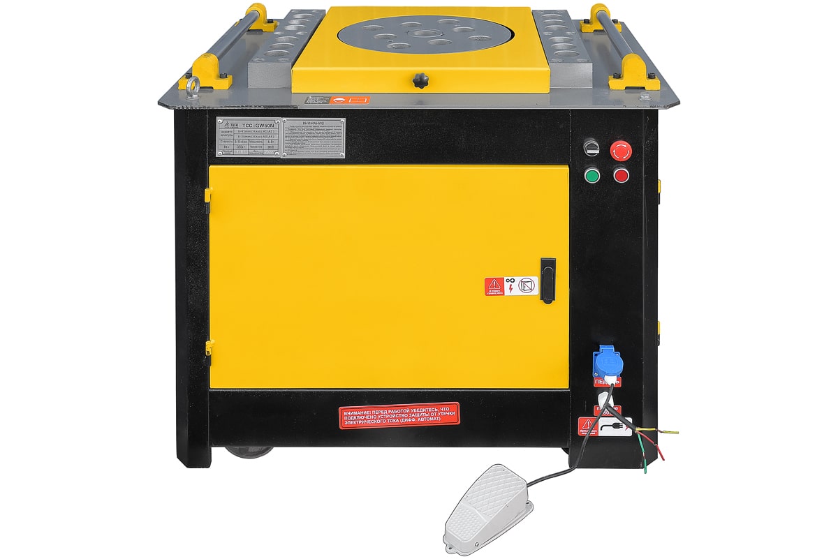 Станок для гибки арматуры ТСС GW 50N в Москве купить по низкой цене - отзывы, фото, характеристики