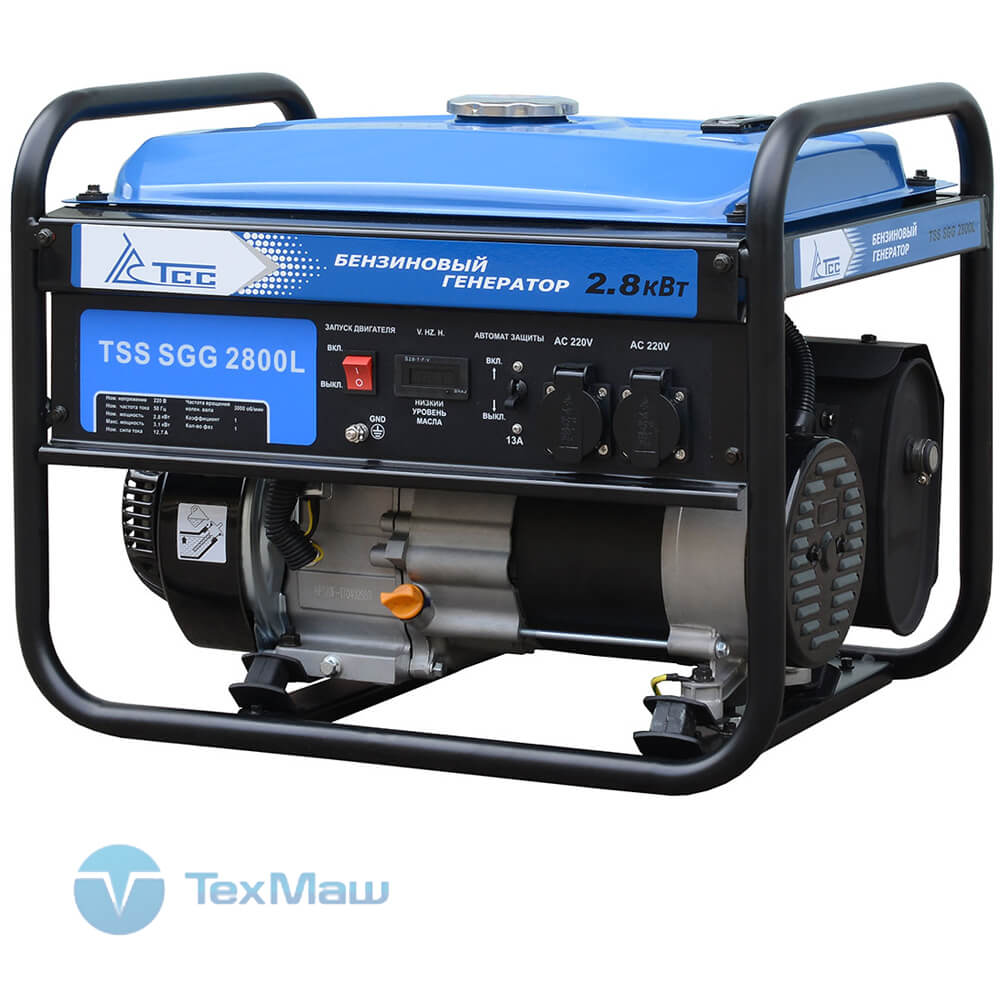 Бензогенератор TSS SGG 2800L в Москве купить по низкой цене - отзывы, фото, характеристики